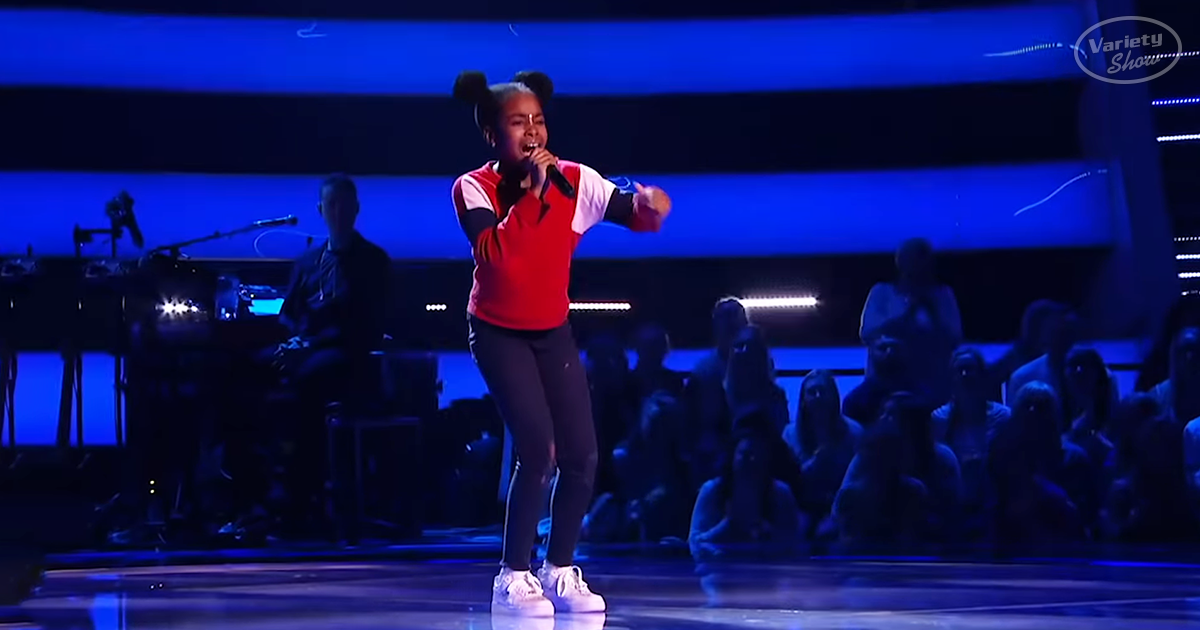 10-Year-Old Rapper Raps Like A Pro And Steals The Show - Variety Show