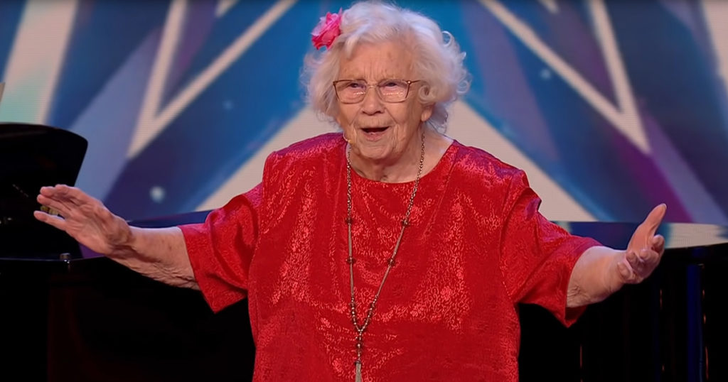 This 96-Year Old BGT Contestant Will Warm Your Heart With Song ...