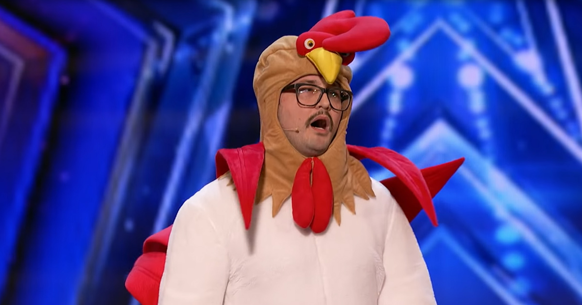 Comedian “Chicken Scratch Sam” Lays an Egg with Punny ‘America’s Got ...