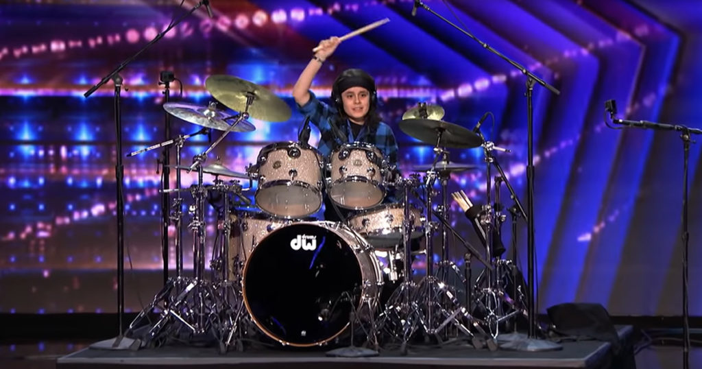 Jacob Velazquez Charms America With Fall Out Boy Drum Cover – Variety Show